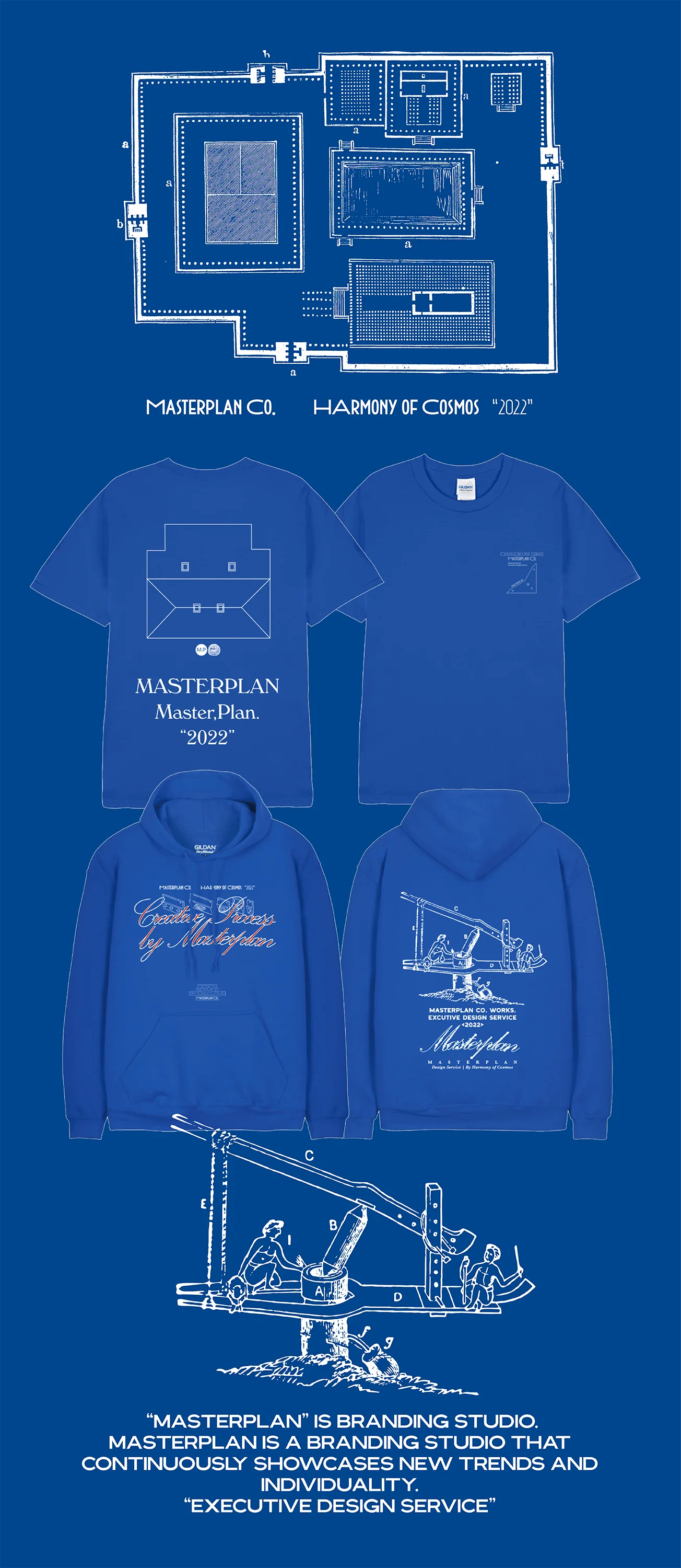 Masterplan Studio Branding, 브랜드 디자인·가이드 포트폴리오 - 크몽