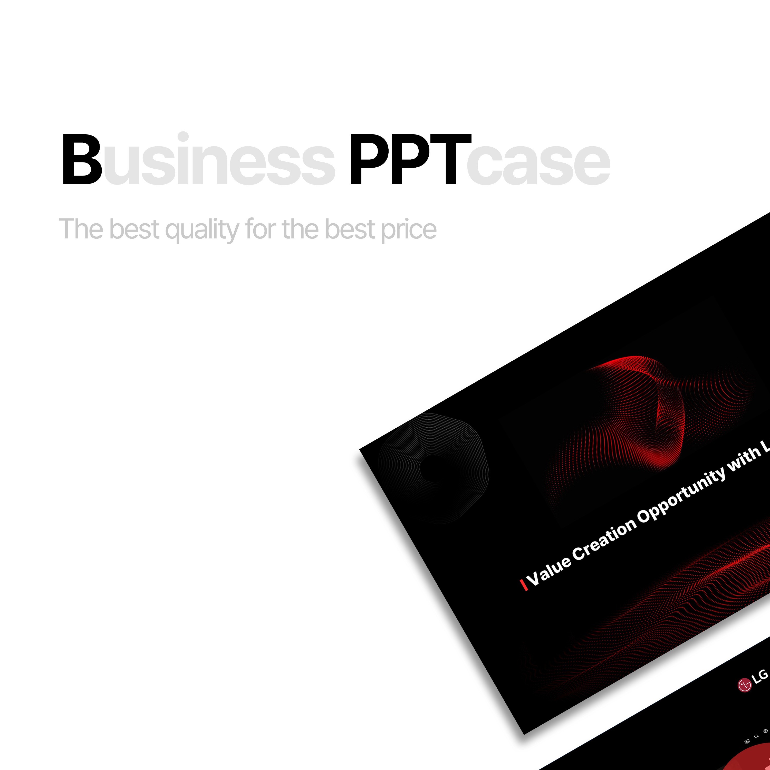 PPT 디자인 (LG PPT 디자인), PPT·인포그래픽 포트폴리오 - 크몽