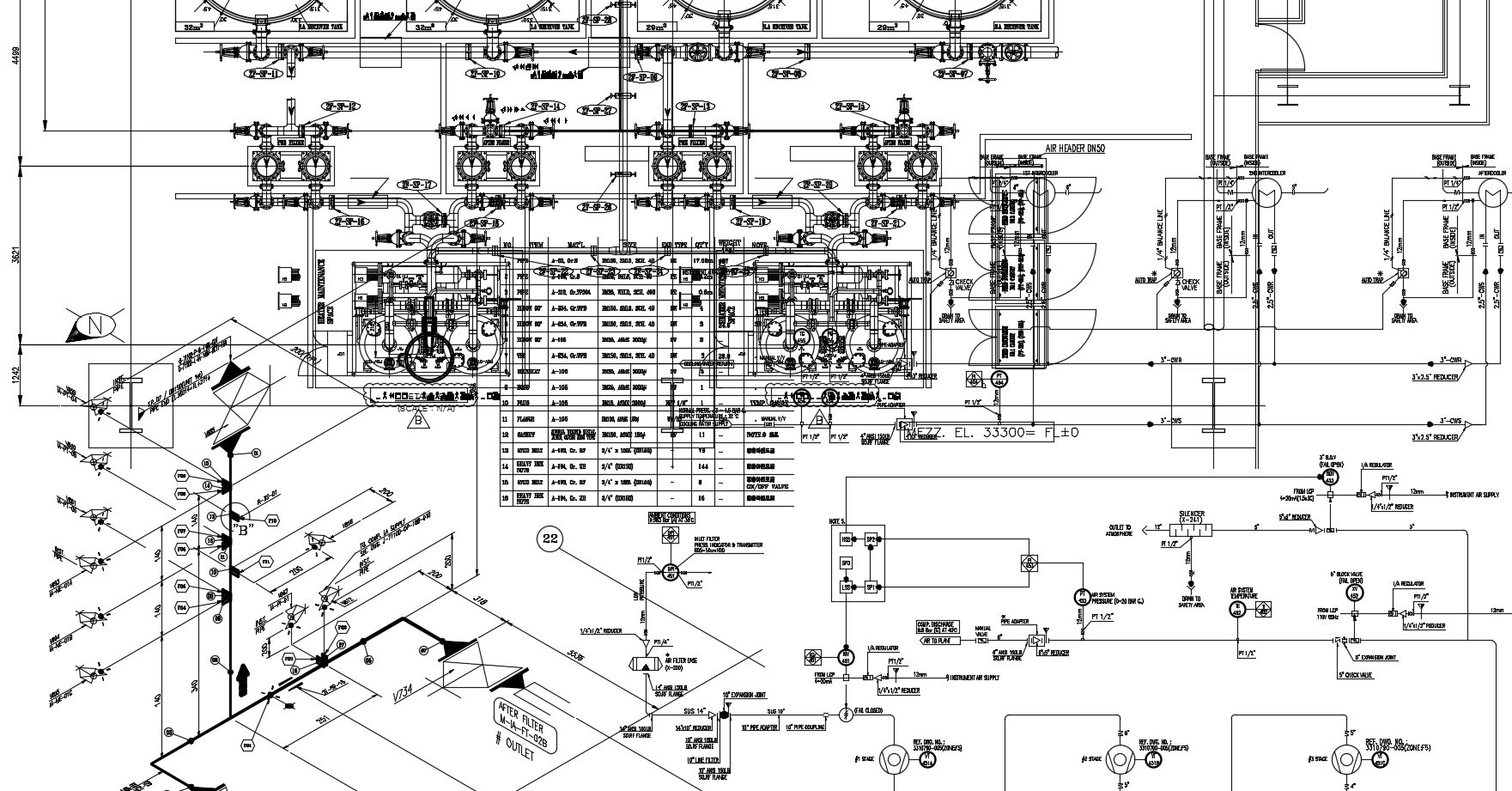 Piping Plan, ISO Dwg, P&ID, 3d Modeling, 도면 제작·수정 포트폴리오 - 크몽