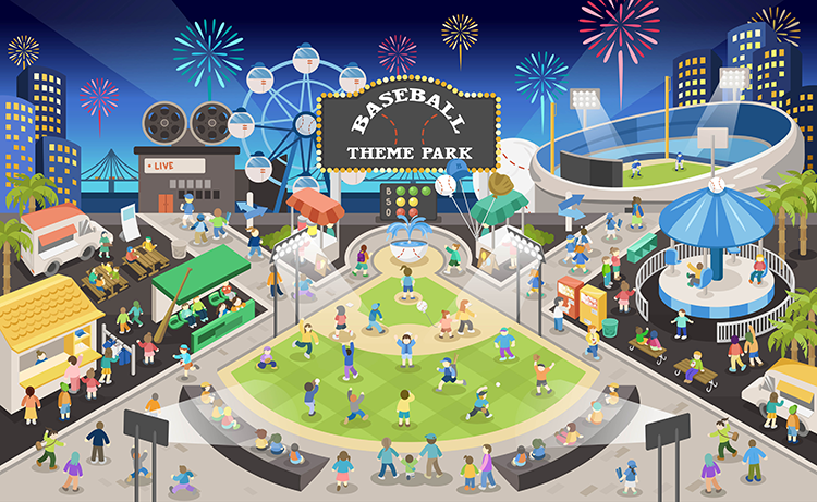 Baseball Theme Park, 전단지·포스터·인쇄물 포트폴리오 - 크몽