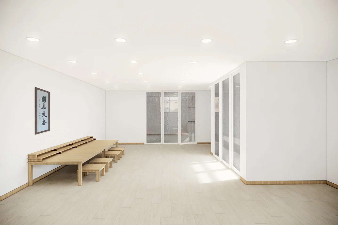 25PY 제실 3D 렌더링, 3D 공간 모델링 포트폴리오 - 크몽