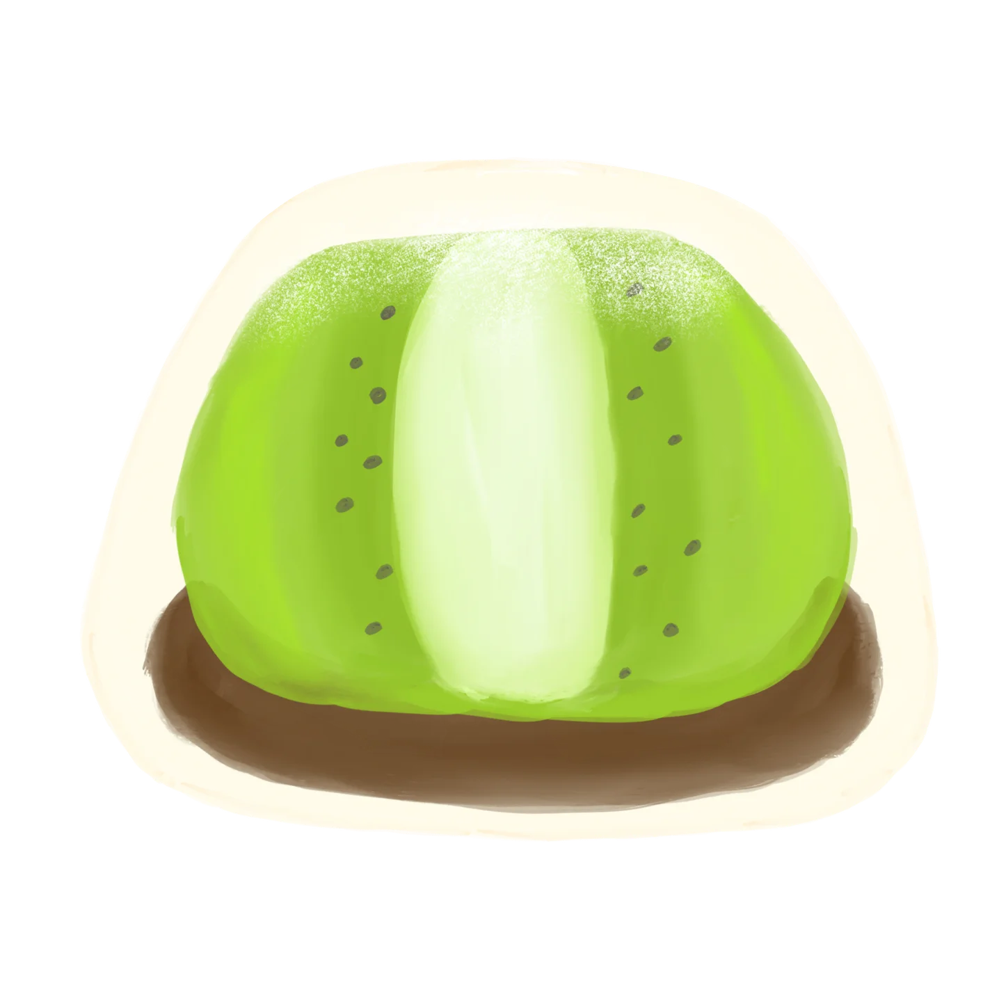 음식 모찌 일러스트, 일러스트 포트폴리오 - 크몽