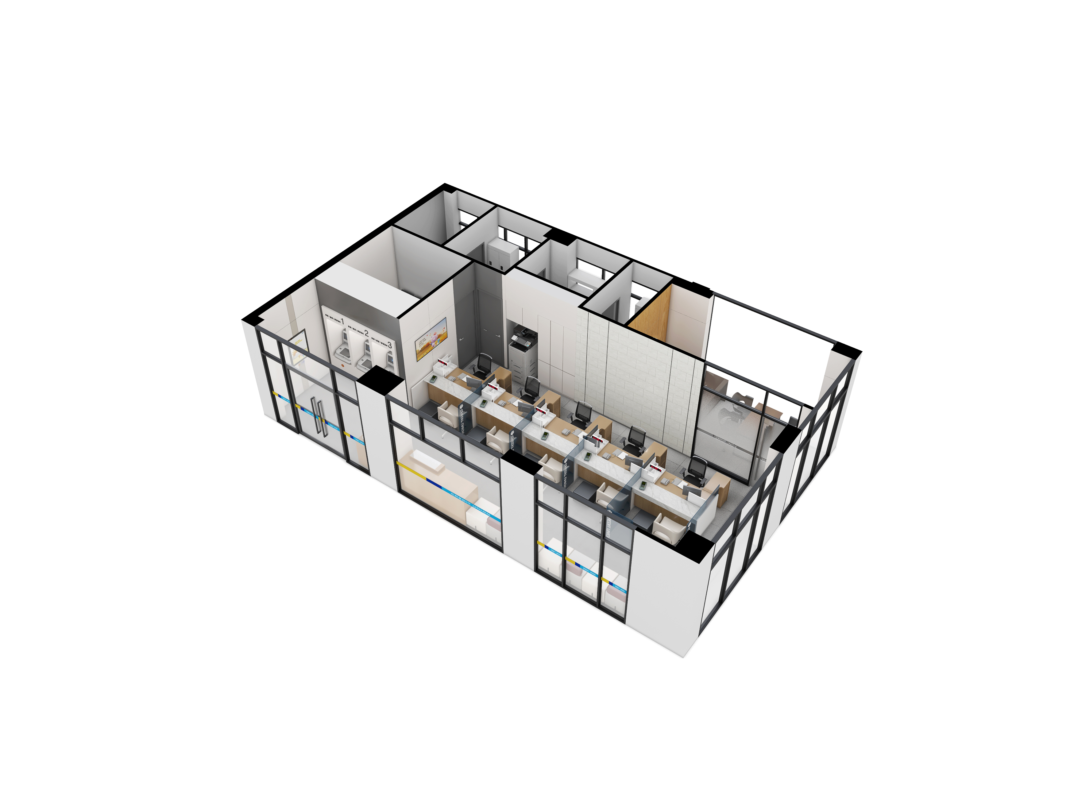 사무실 공간 아이소, 도면 제작·수정 포트폴리오 - 크몽