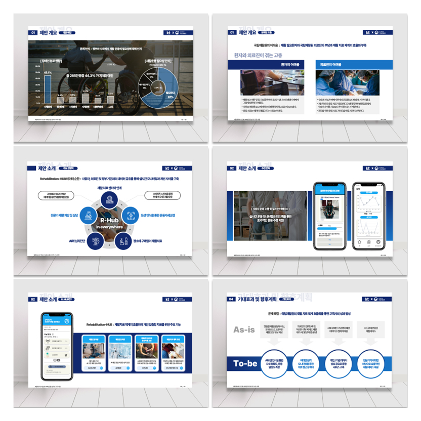 IT 통합 솔루션 전략 발표 - KT, PPT·인포그래픽 포트폴리오 - 크몽