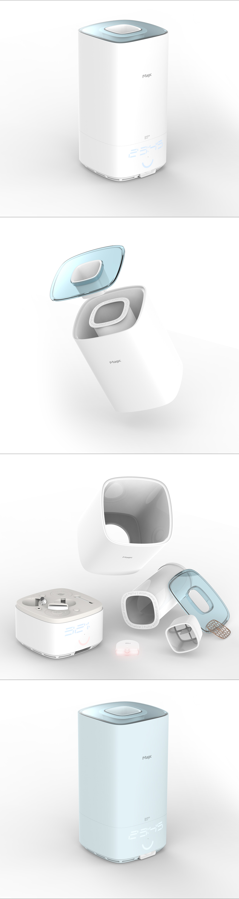 IoT HUMIDIFIER, 제품·기구 설계 포트폴리오 - 크몽