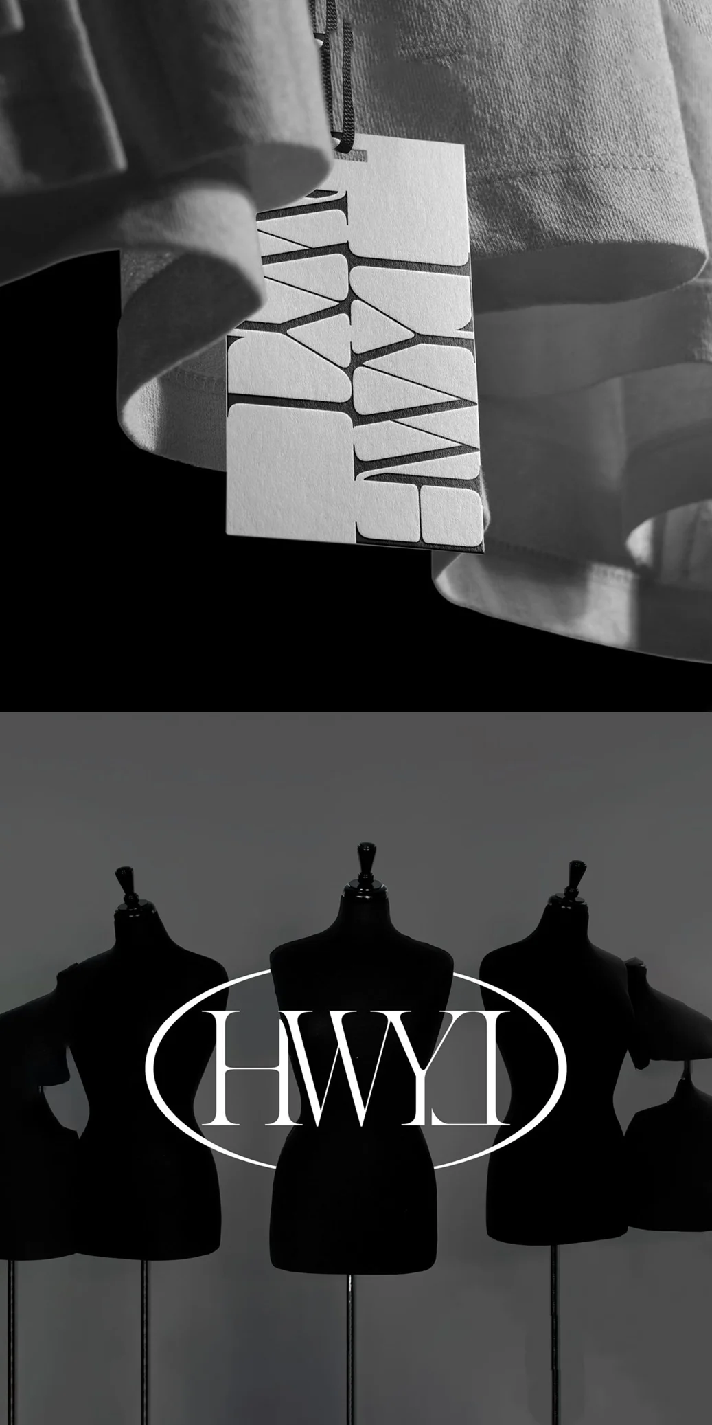 HWYL, 의류쇼핑몰, 로고 디자인 포트폴리오 - 크몽