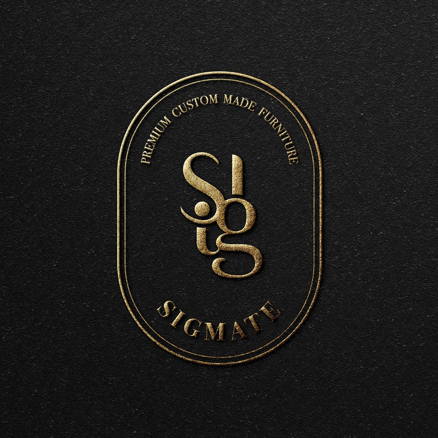 커스텀 가구 제작 'SIGMATE' 로고 디자인, 로고 디자인 포트폴리오 - 크몽