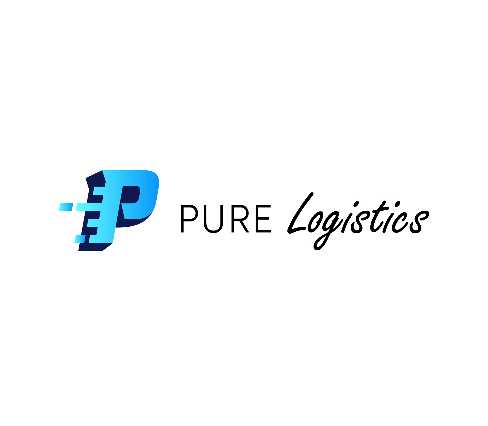 Pure Logistics 로고 제작 포트폴리오, 로고 디자인 포트폴리오 - 크몽