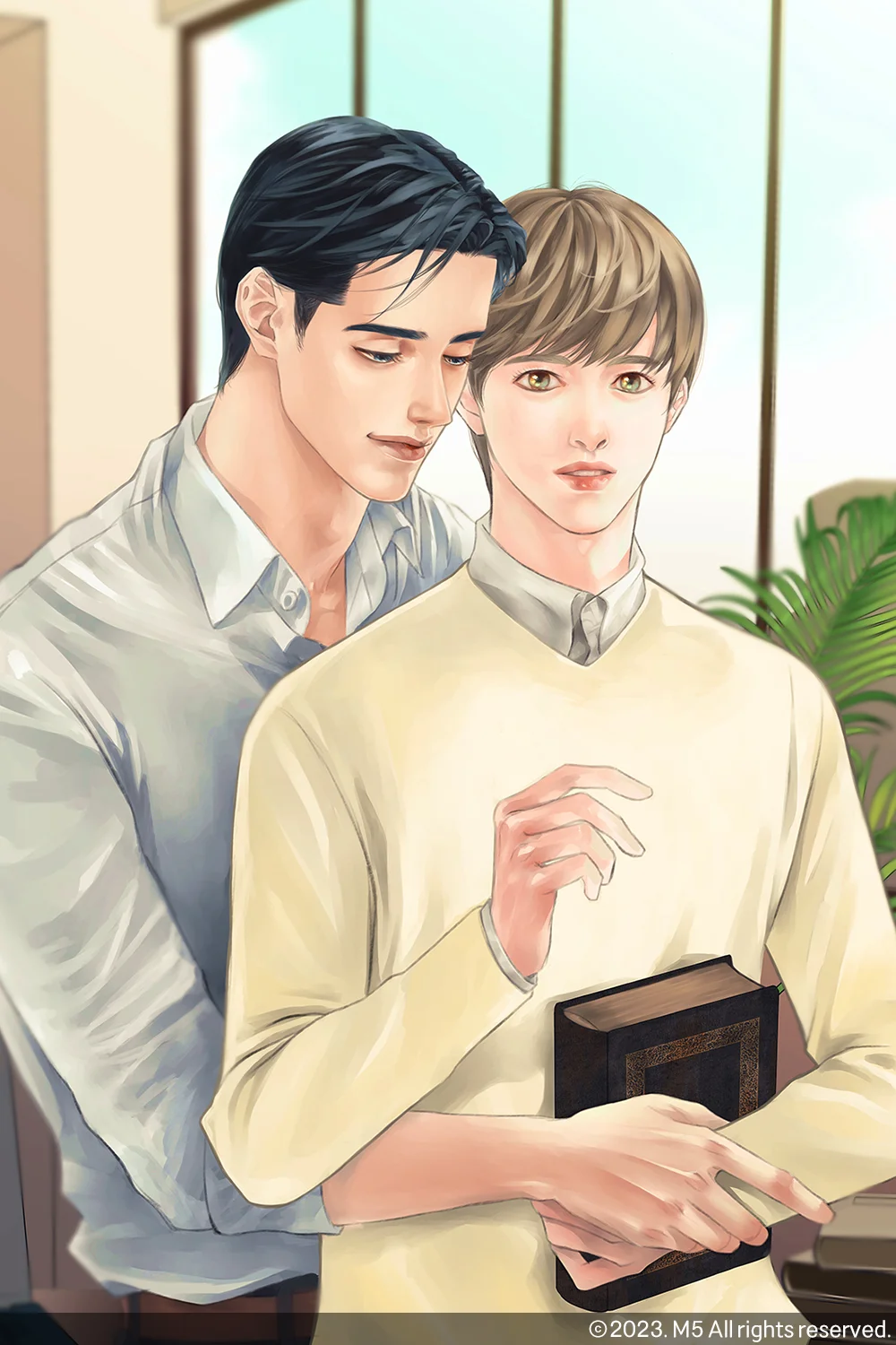 현대물 BL 웹소설 표지 일러스트, 일러스트 포트폴리오 - 크몽