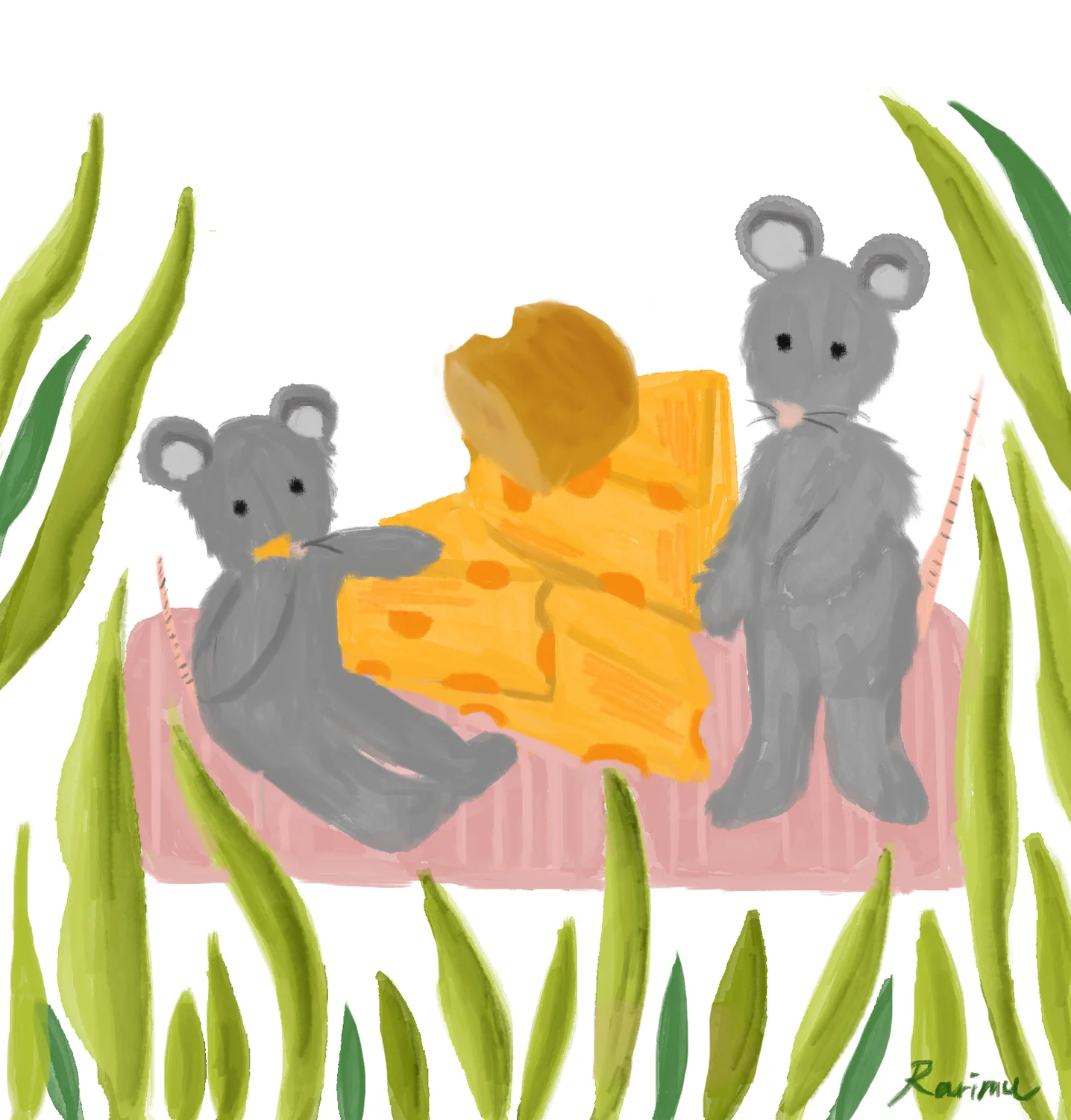 동화일러스트 Childrenbookillustration- Riley the rat, 책표지·내지 포트폴리오 - 크몽