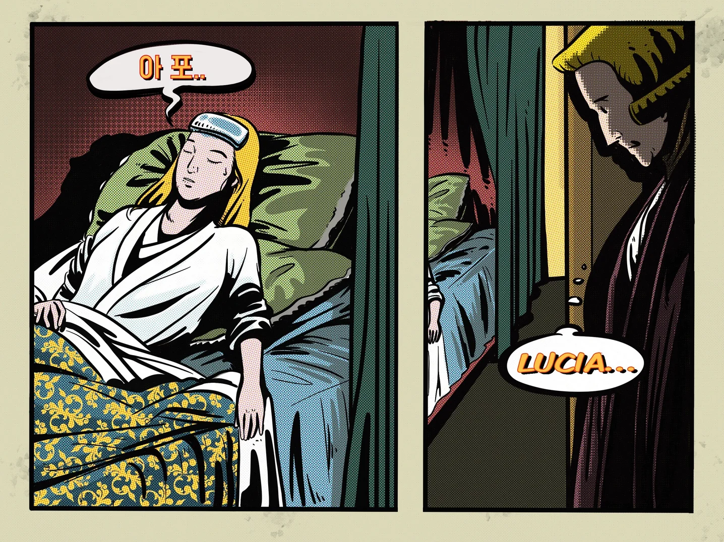 루이지 갈바니 이야기, 일러스트 포트폴리오 - 크몽