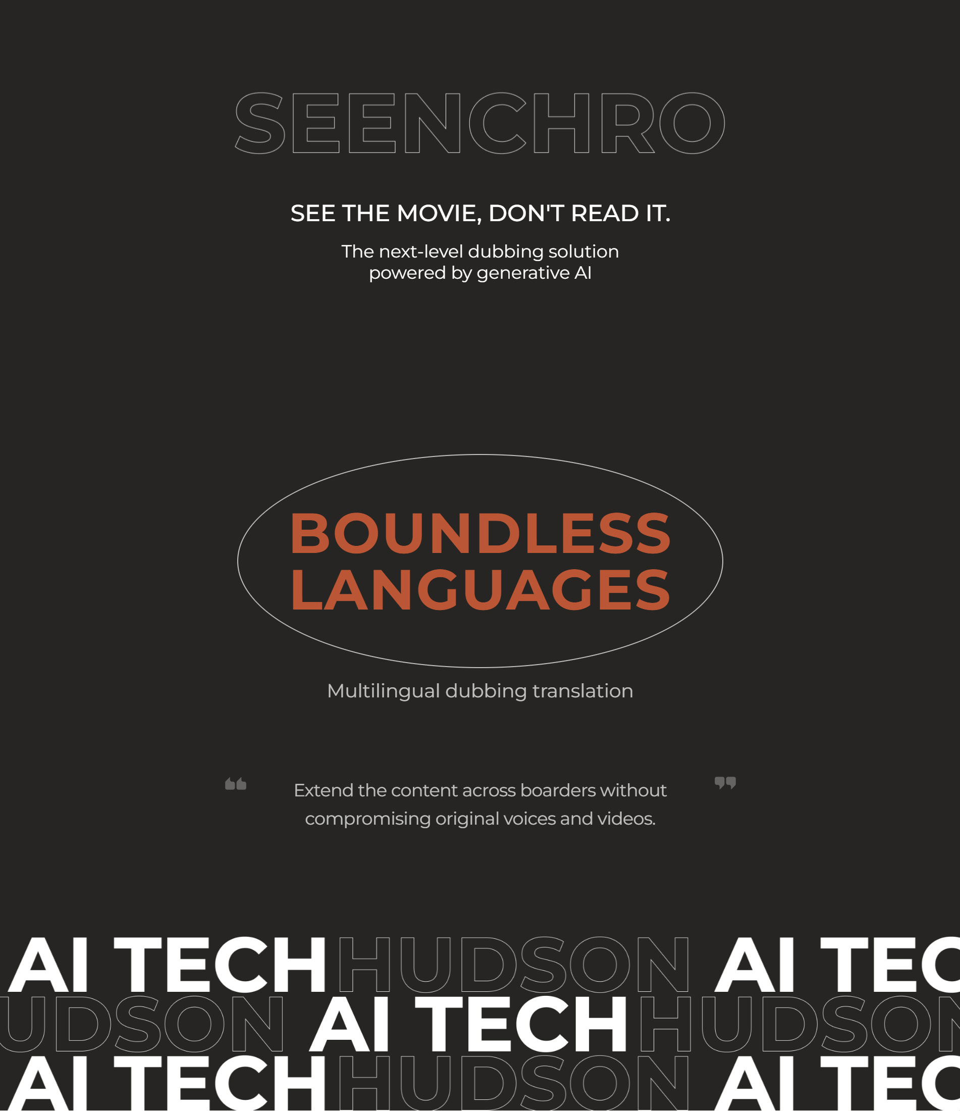 hudson-ai 홈페이지 제작, 홈페이지 포트폴리오 - 크몽