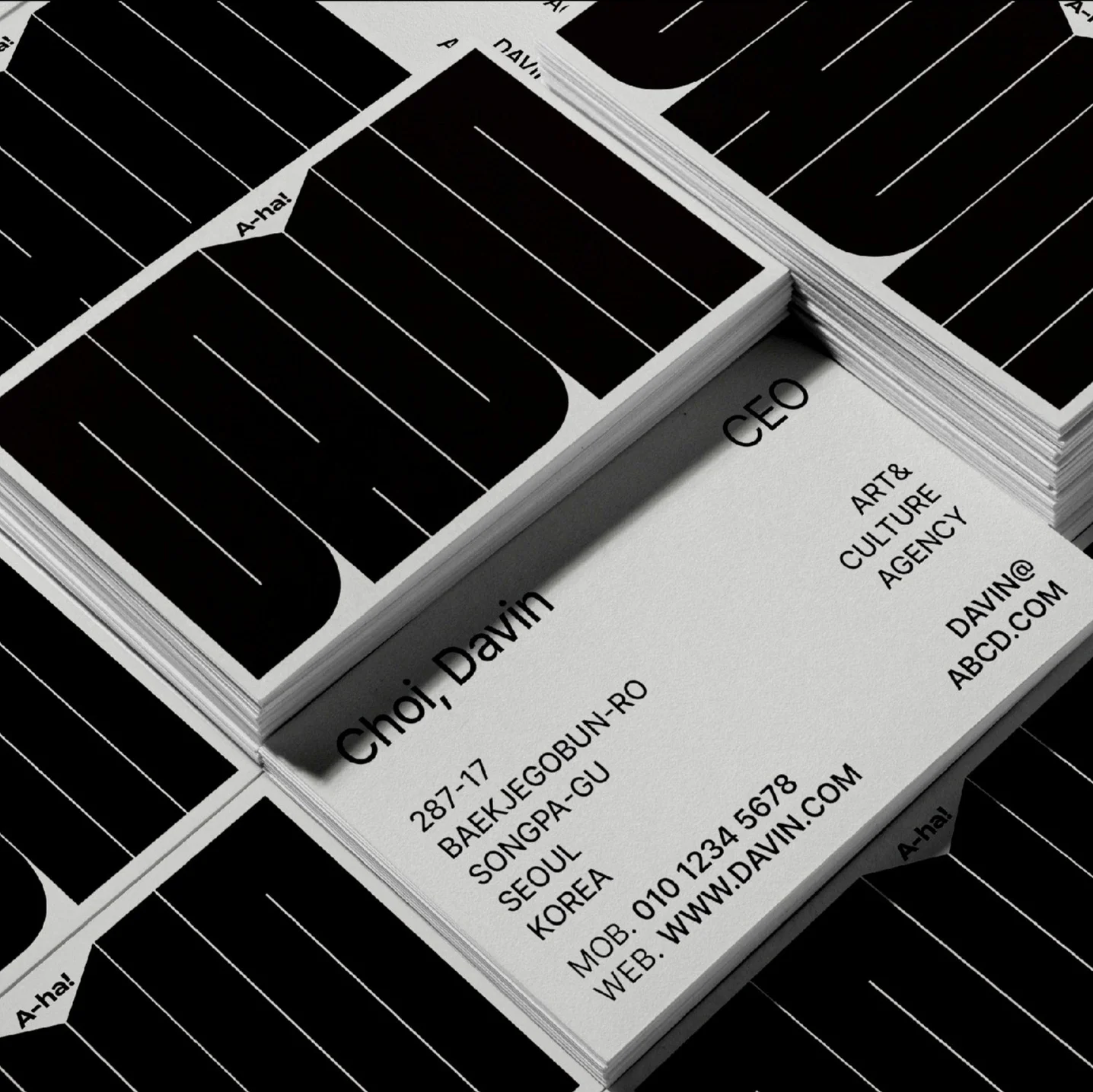 DAVIN COMPANY, 브랜드 디자인·가이드 포트폴리오 - 크몽