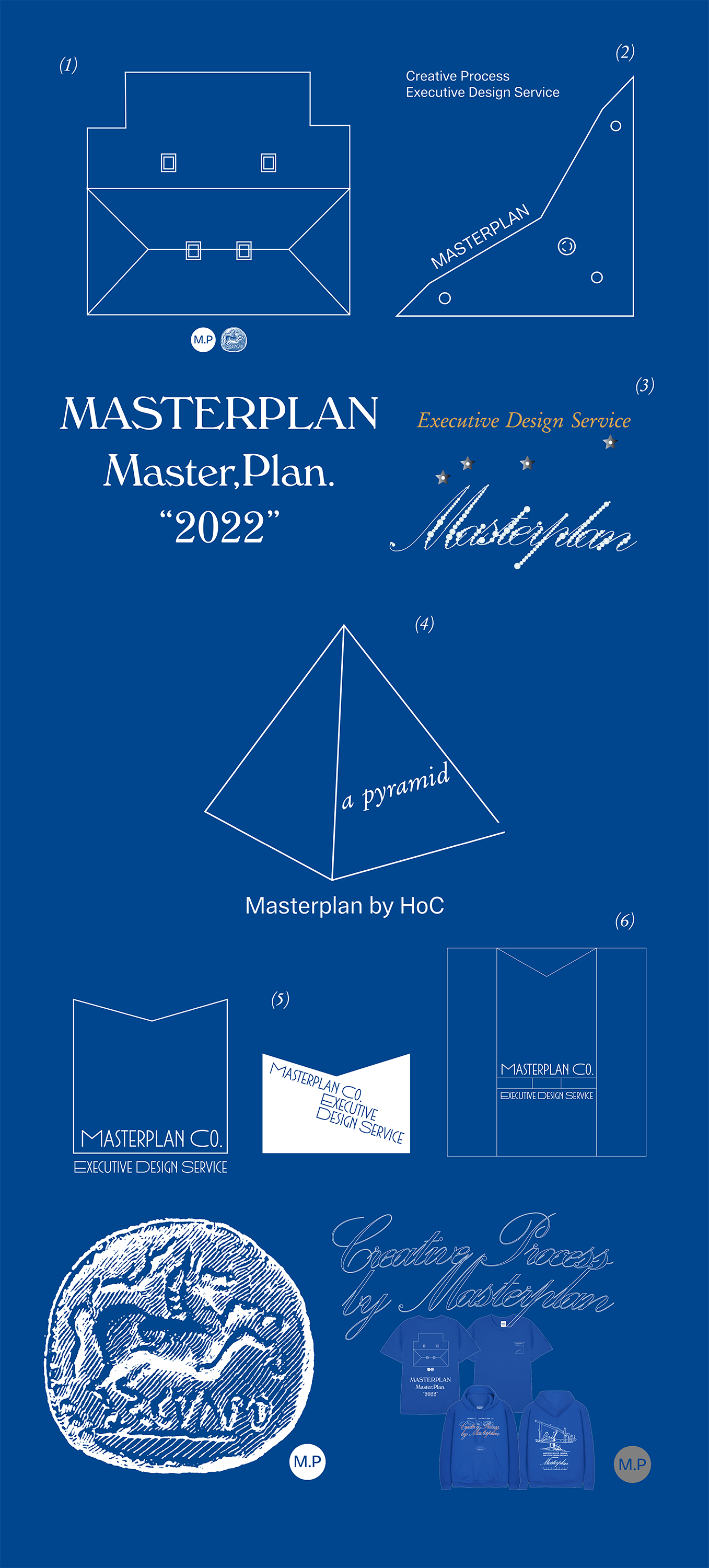 Masterplan Studio Branding, 브랜드 디자인·가이드 포트폴리오 - 크몽