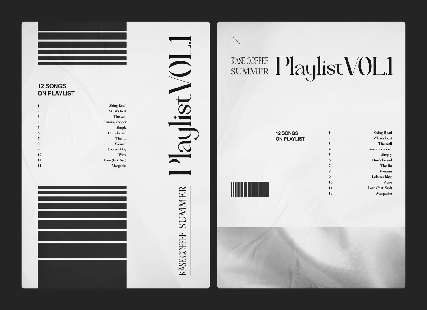 Playlist VOL.1, 전단지·포스터·인쇄물 포트폴리오 - 크몽