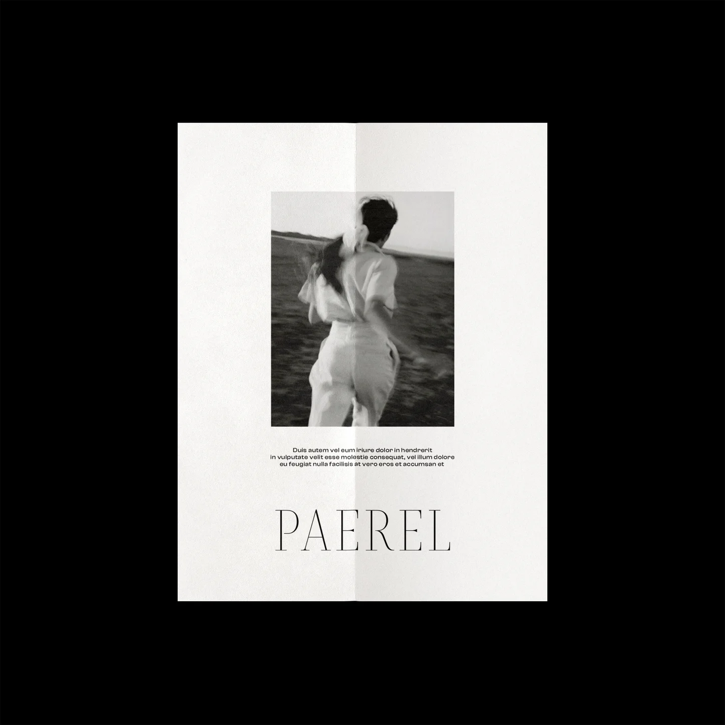 PAEREL APPAREL, 전단지·포스터·인쇄물 포트폴리오 - 크몽