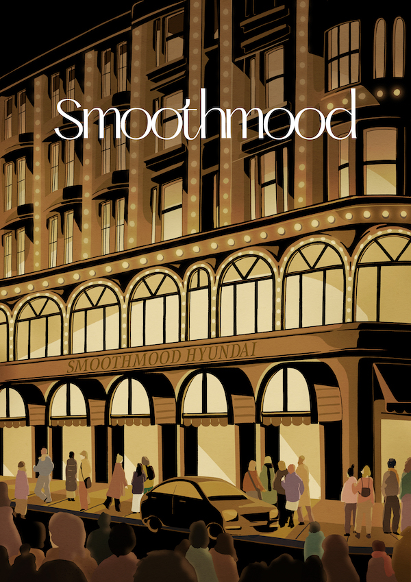 Smoothmood 팝업 스토어 포스터 일러스트, 일러스트 포트폴리오 - 크몽