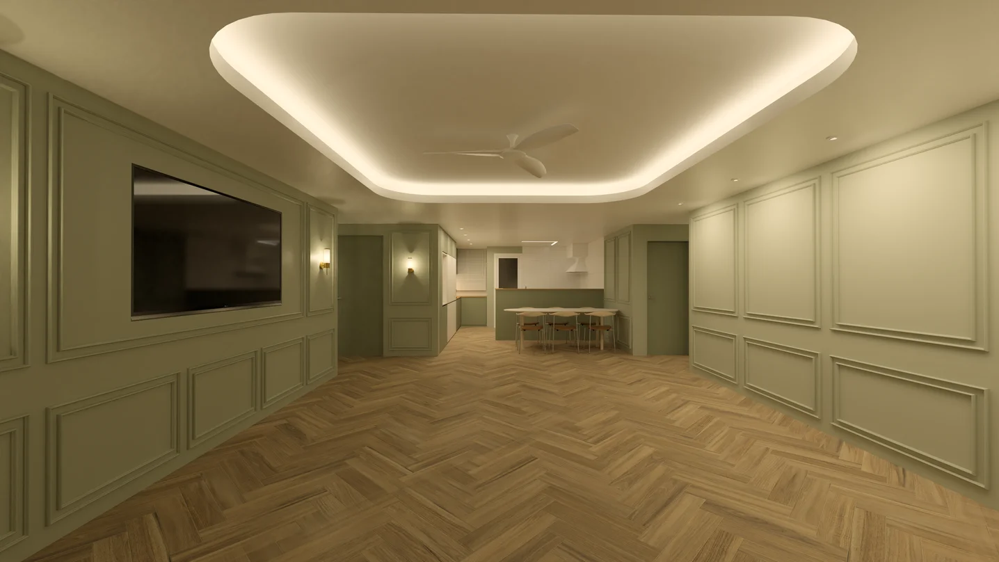 APT_33py 주거공간 투시도, 3D 공간 모델링 포트폴리오 - 크몽