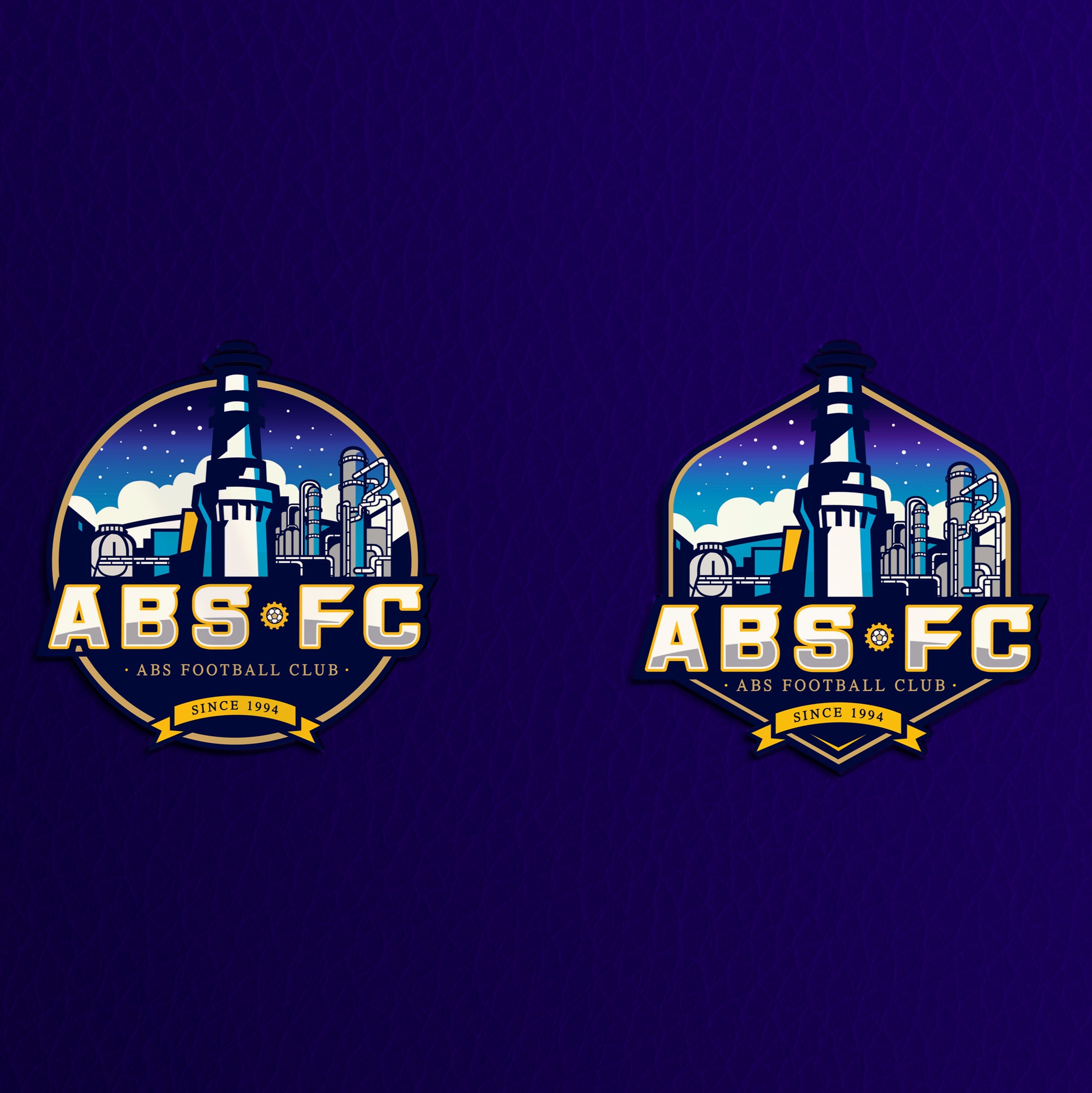 LG화학 사내축구팀 ABS.FC 엠블럼 디자인, 로고 디자인 포트폴리오 - 크몽
