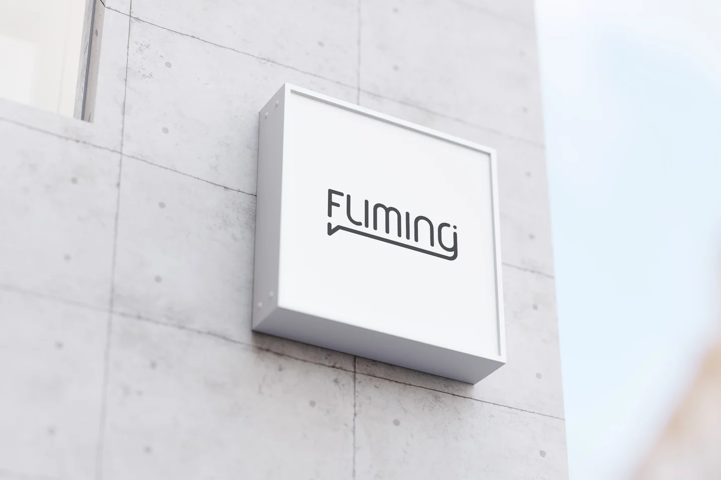 Fliming｜영상 제작업(Youtube), 로고 디자인 포트폴리오 - 크몽