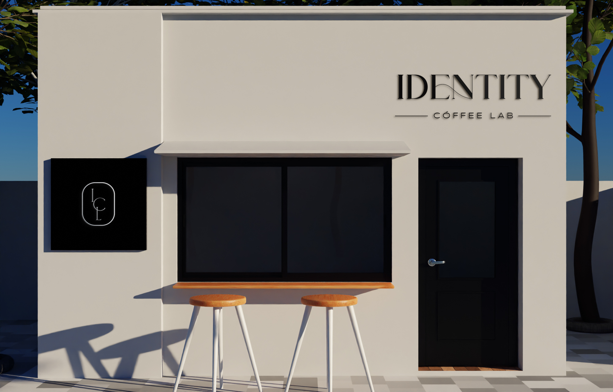 로스터리 카페 & 쇼룸 로고 _ IDENTITY COFFEE LAB 로고디자인 로고제작, 로고 디자인 포트폴리오 - 크몽