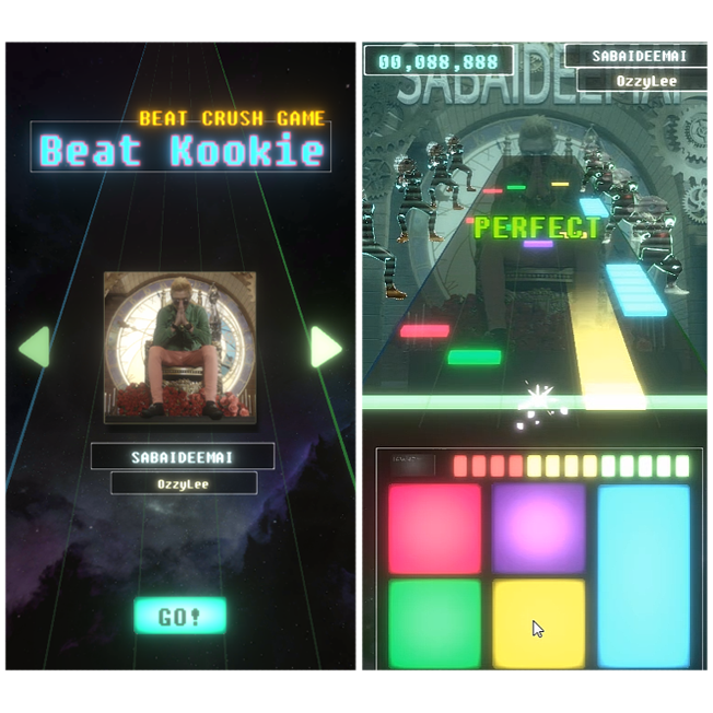 newtro music beat game, 게임∙AR∙VR 포트폴리오 - 크몽