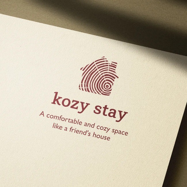 kozy stay 코지스테이 숙박, 로고 디자인 포트폴리오 - 크몽