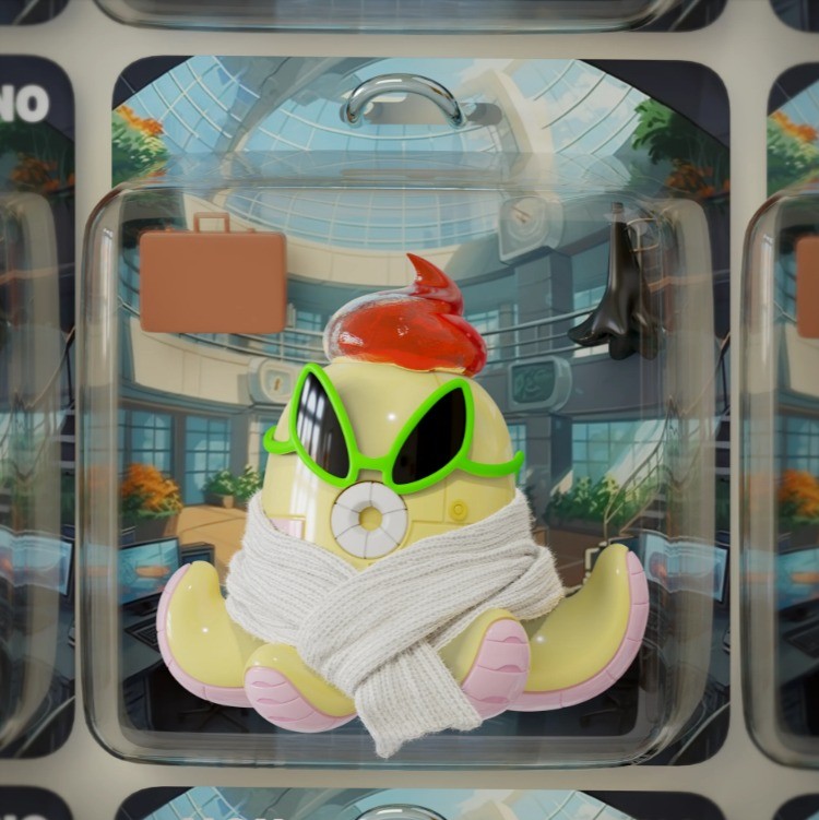 LG유플러스 무너 NFT, NFT아트 포트폴리오 - 크몽