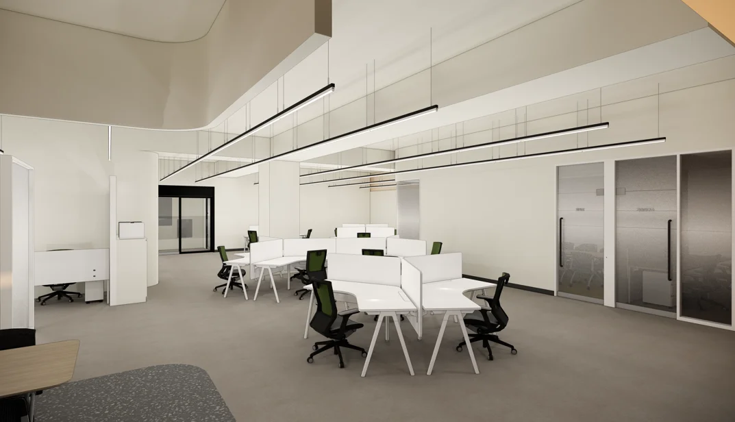 80py 오피스_3D 모델링, 3D 공간 모델링 포트폴리오 - 크몽