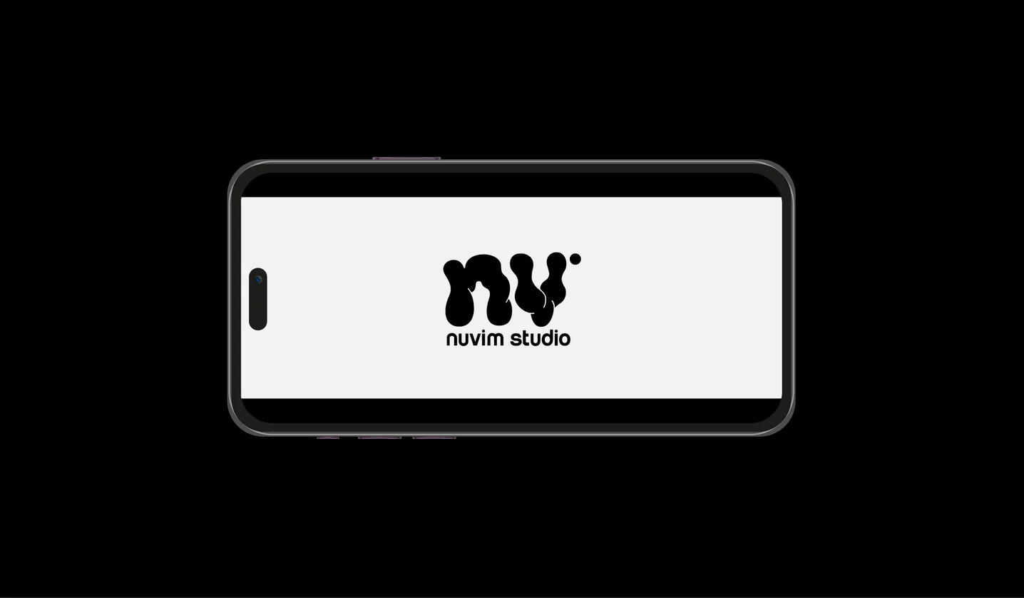 nuvim studio 로고 디자인, 로고 디자인 포트폴리오 - 크몽