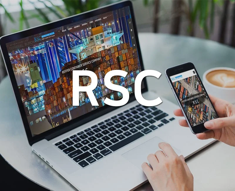 RSC 홈페이지 제작, 웹 UI·UX 포트폴리오 - 크몽