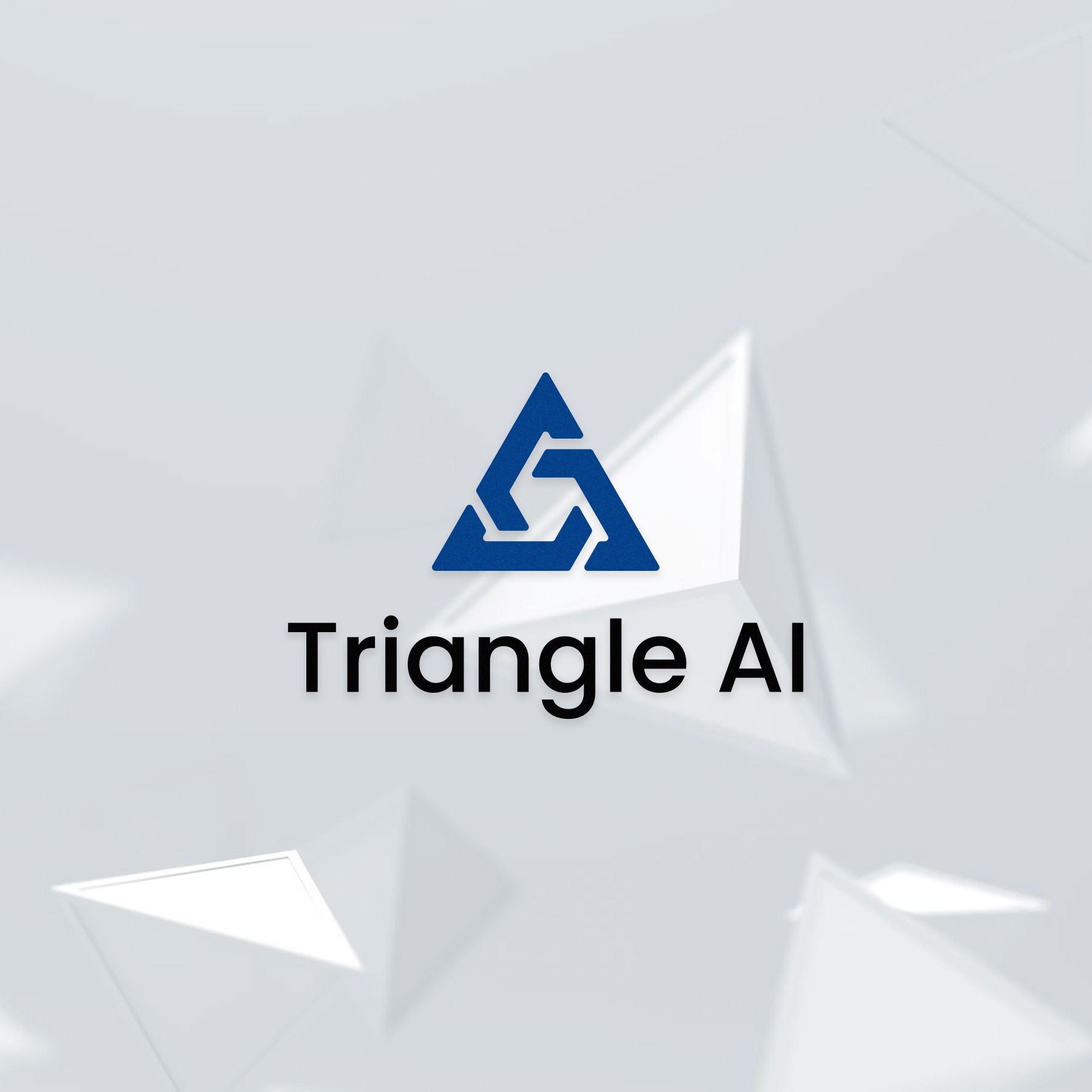 Triangle AI｜AI Platform, 로고 디자인 포트폴리오 - 크몽