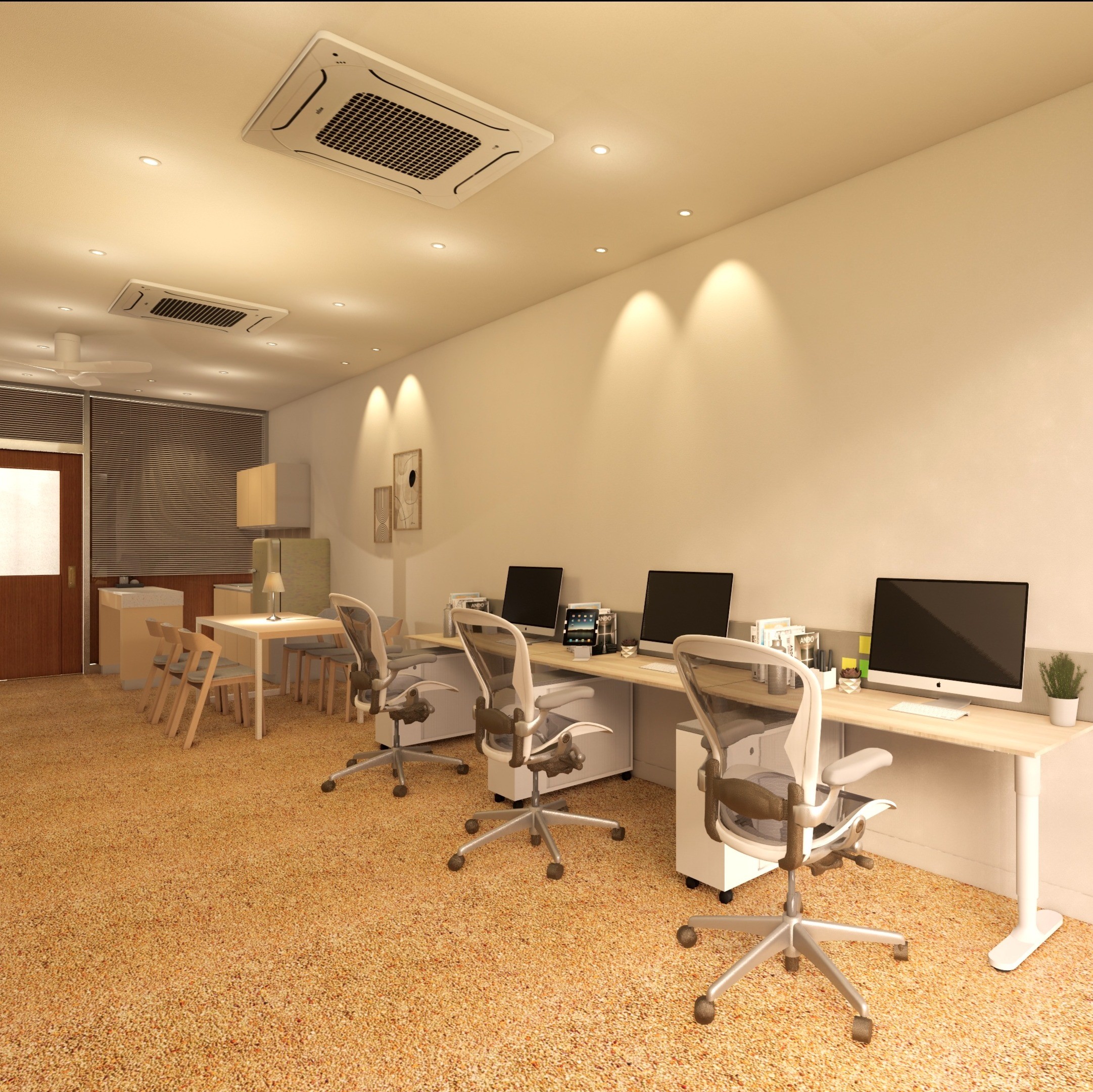 소형 사무실 인테리어, 도면 제작·수정 포트폴리오 - 크몽