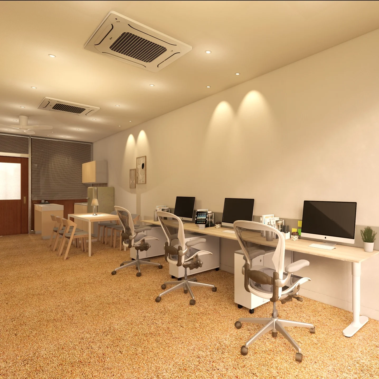 소형 사무실 인테리어, 도면 제작·수정 포트폴리오 - 크몽