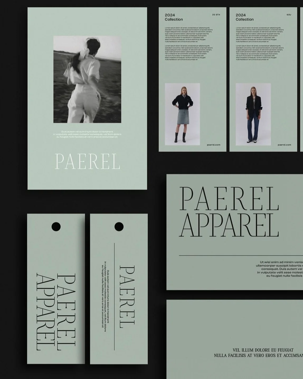 PAEREL APPAREL, 전단지·포스터·인쇄물 포트폴리오 - 크몽