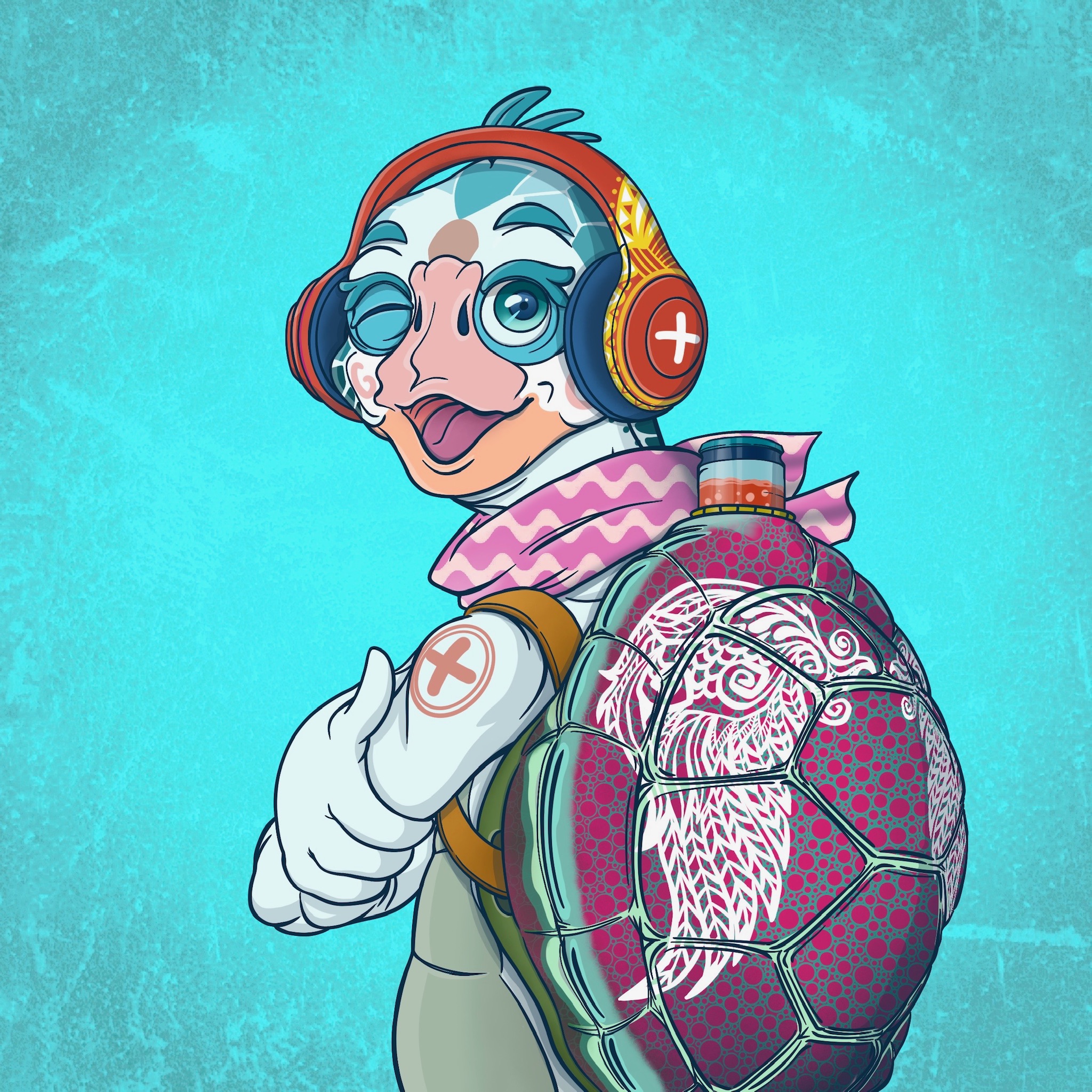 Leatherback Sea Turtle NFT, NFT아트 포트폴리오 - 크몽