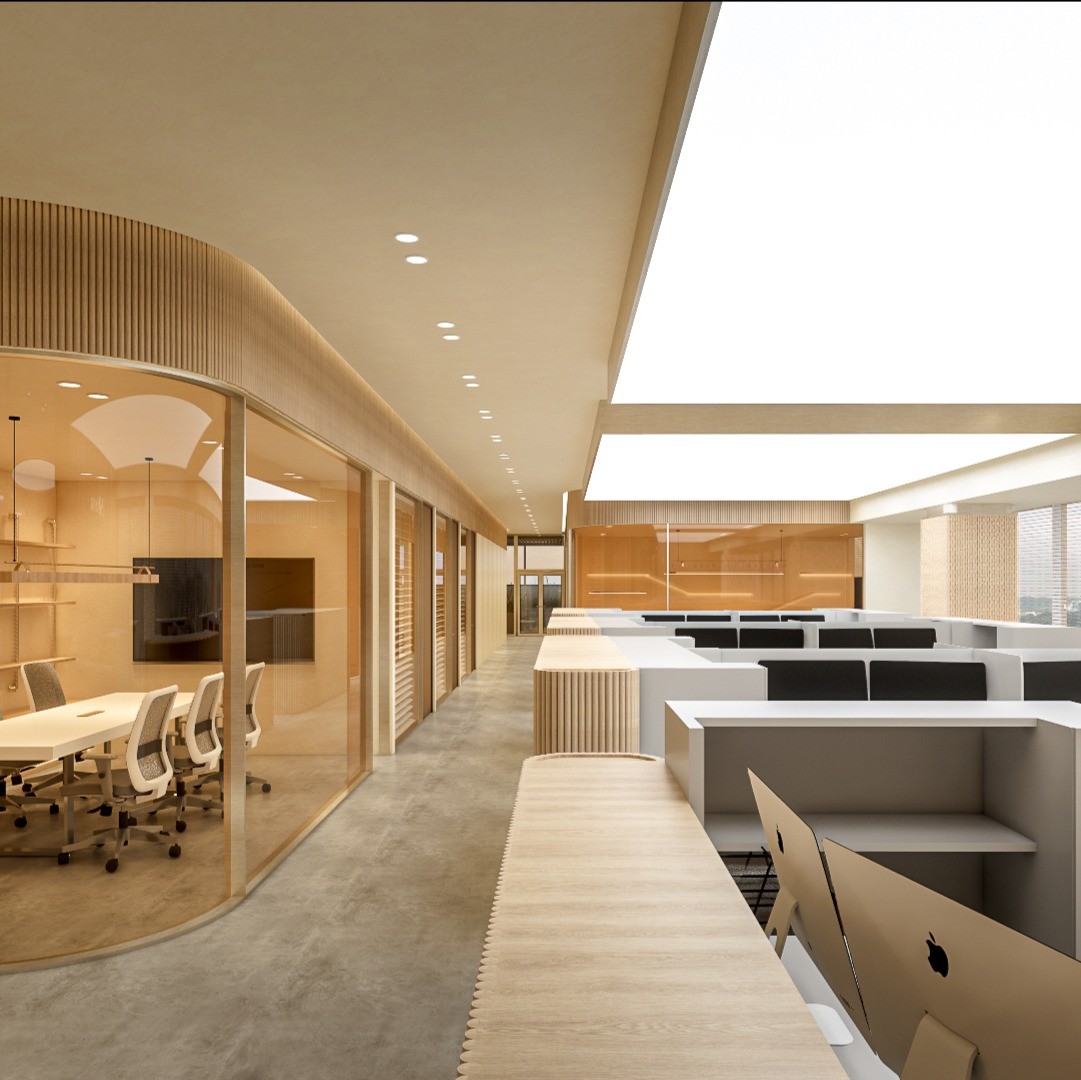 사무실 인테리어 및 투시도, 3D 공간 모델링 포트폴리오 - 크몽