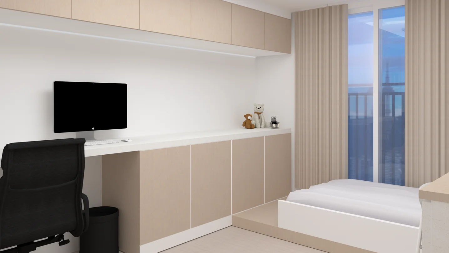 [디자인온]아파트_32py 화이트&우드 인테리어, 도면 제작·수정 포트폴리오 - 크몽