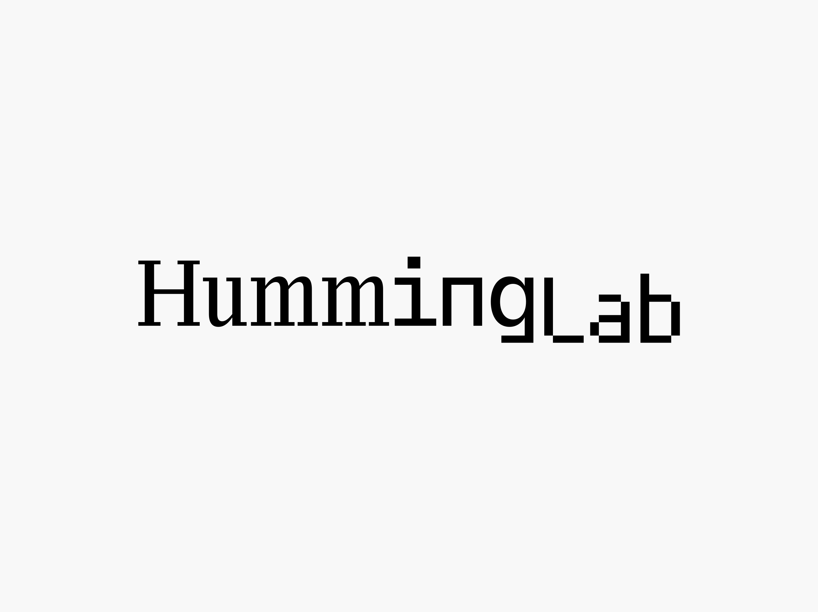 HummingLab Brand Identity Design, 브랜드 디자인·가이드 포트폴리오 - 크몽