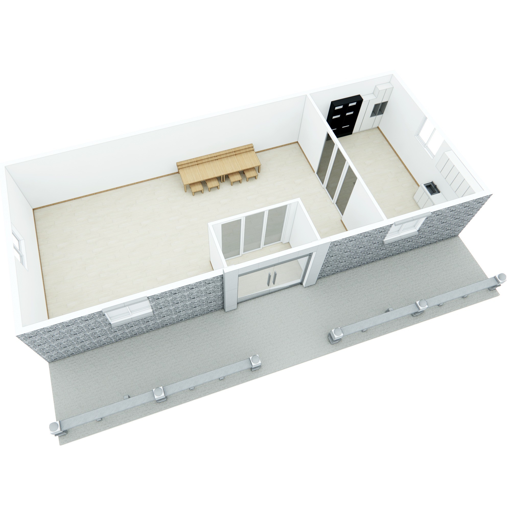 25PY 제실 3D 렌더링, 3D 공간 모델링 포트폴리오 - 크몽