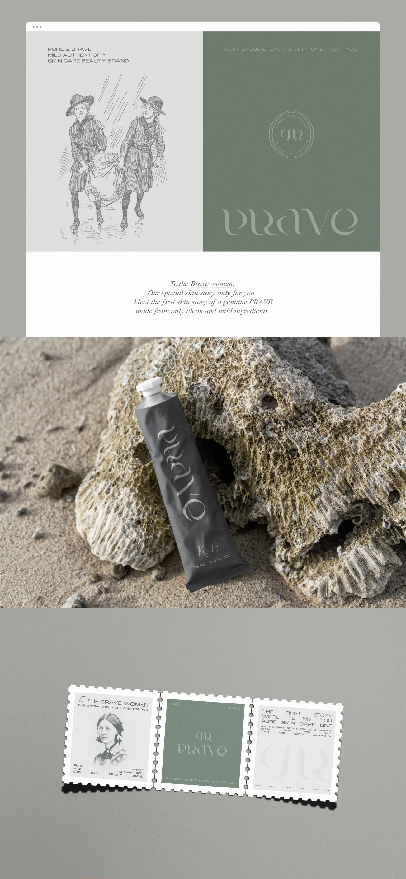 PRAVE Brand Identity, 브랜드 디자인·가이드 포트폴리오 - 크몽