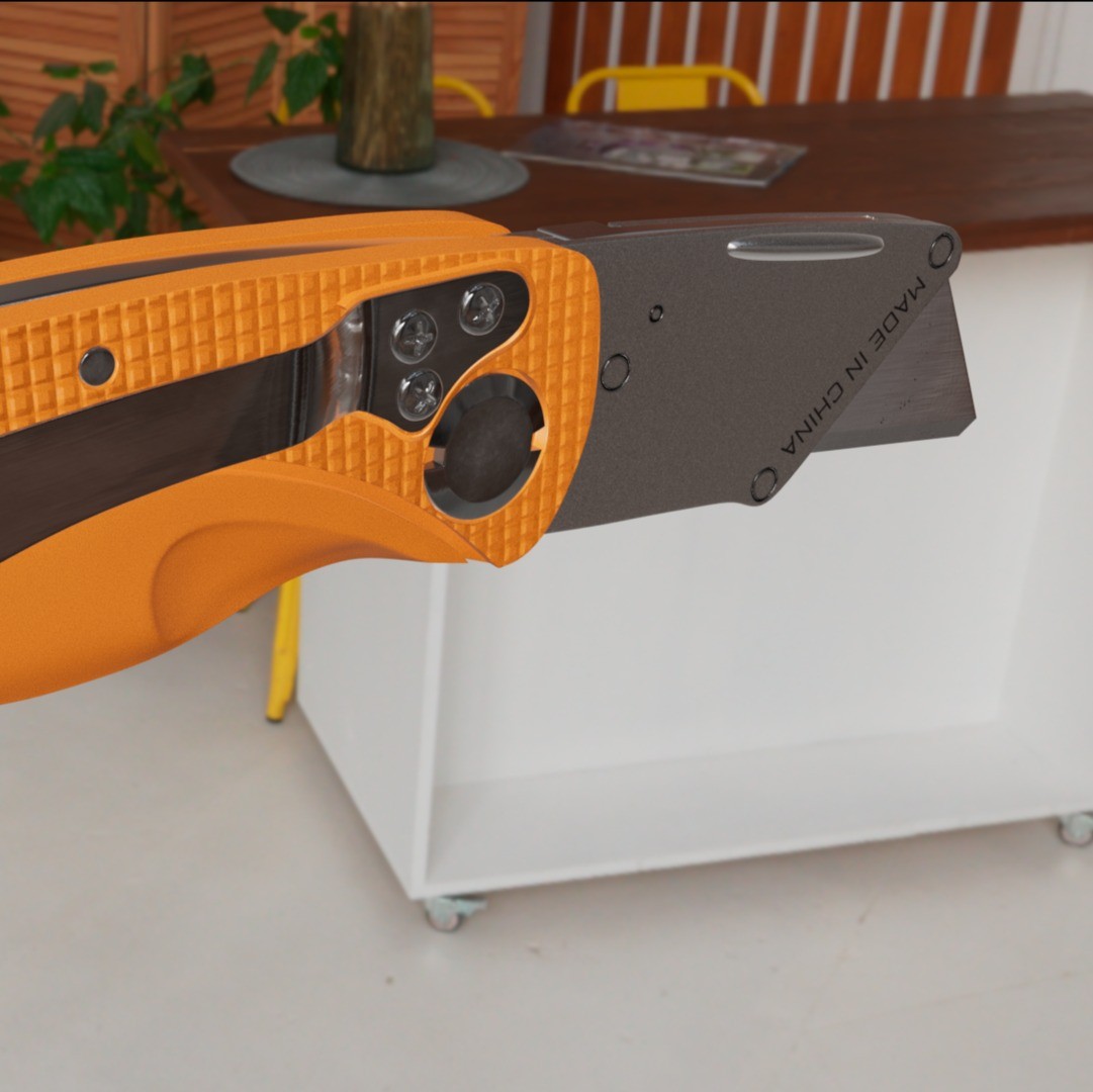 cutter knife modeling, 3D 제품모델링·렌더링 포트폴리오 - 크몽