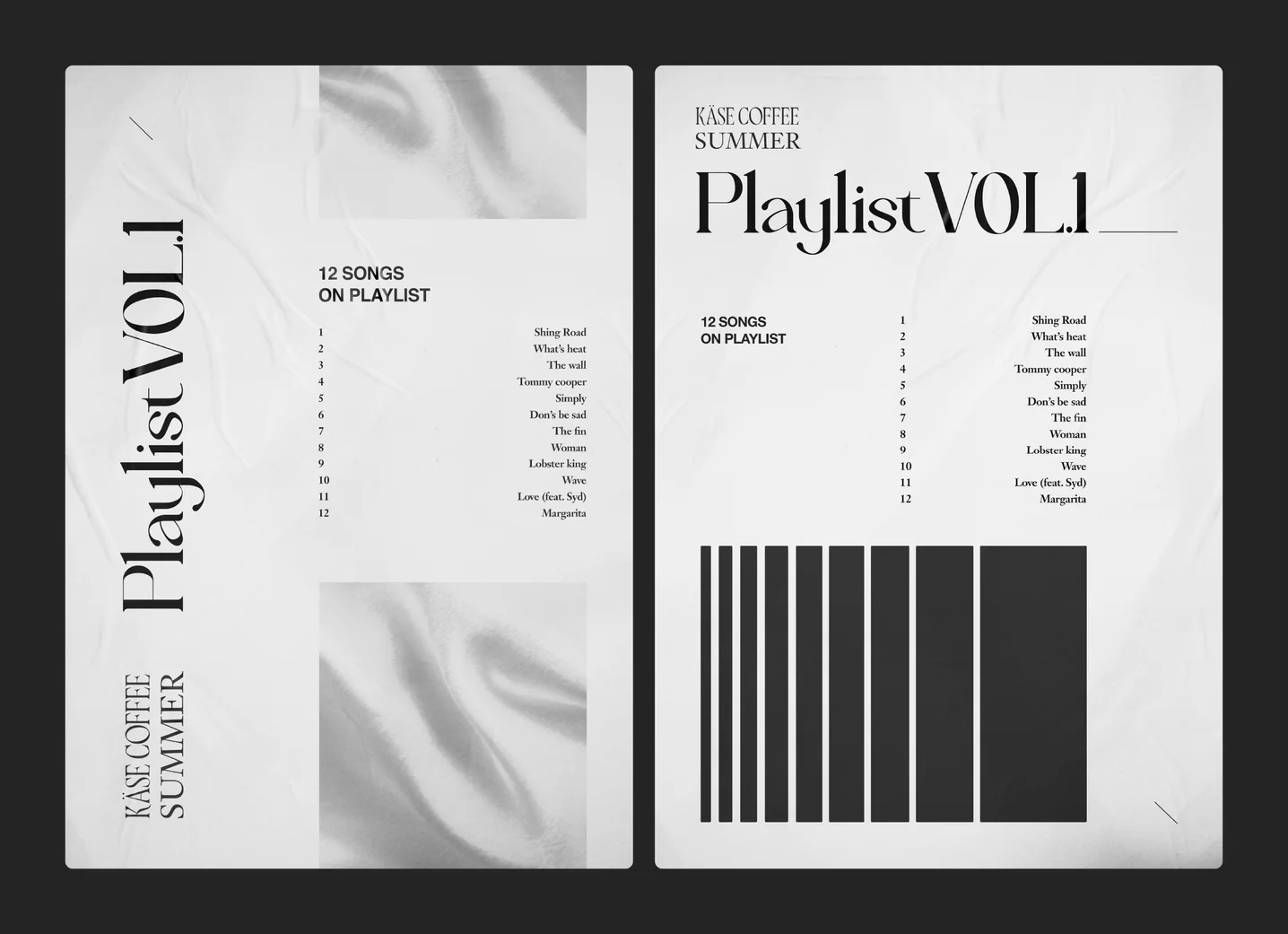 Playlist VOL.1, 전단지·포스터·인쇄물 포트폴리오 - 크몽
