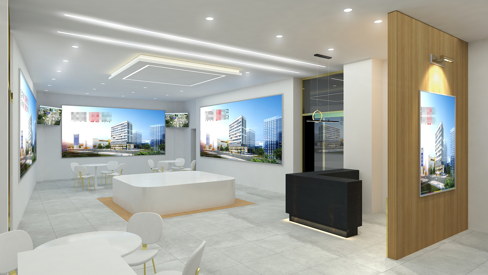 분양 홍보관 인테리어 투시도, 도면 제작·수정 포트폴리오 - 크몽