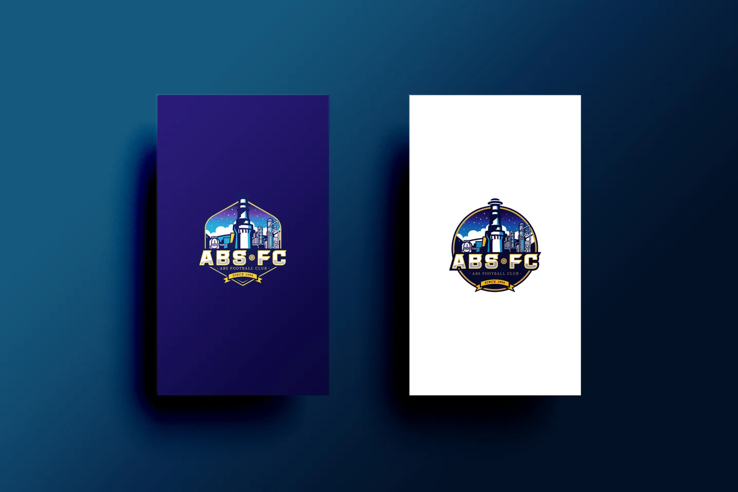 LG화학 사내축구팀 ABS.FC 엠블럼 디자인, 로고 디자인 포트폴리오 - 크몽