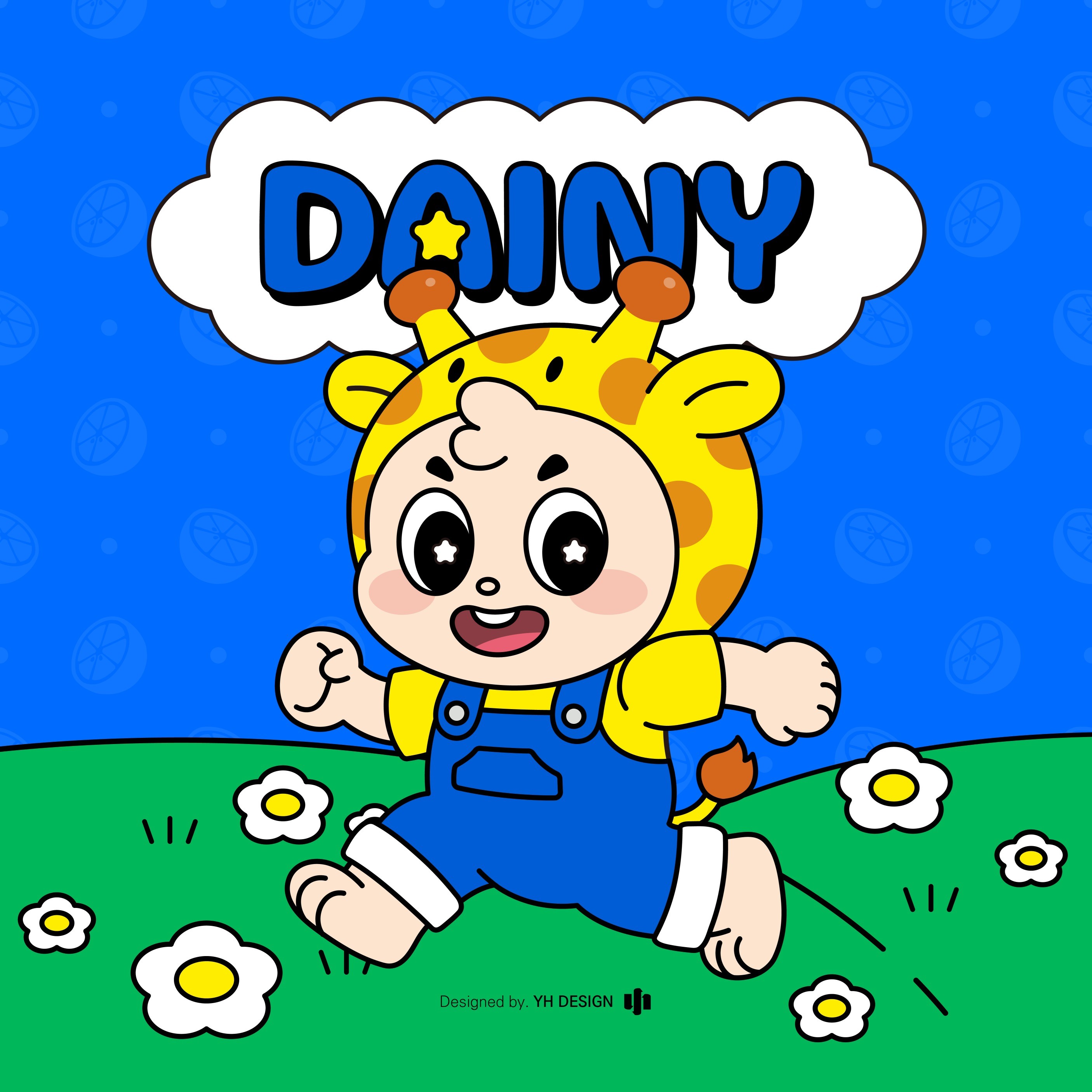 THEDAY : DAINY(데이니) - CHARACTER DESIGN, 2D 캐릭터 포트폴리오 - 크몽