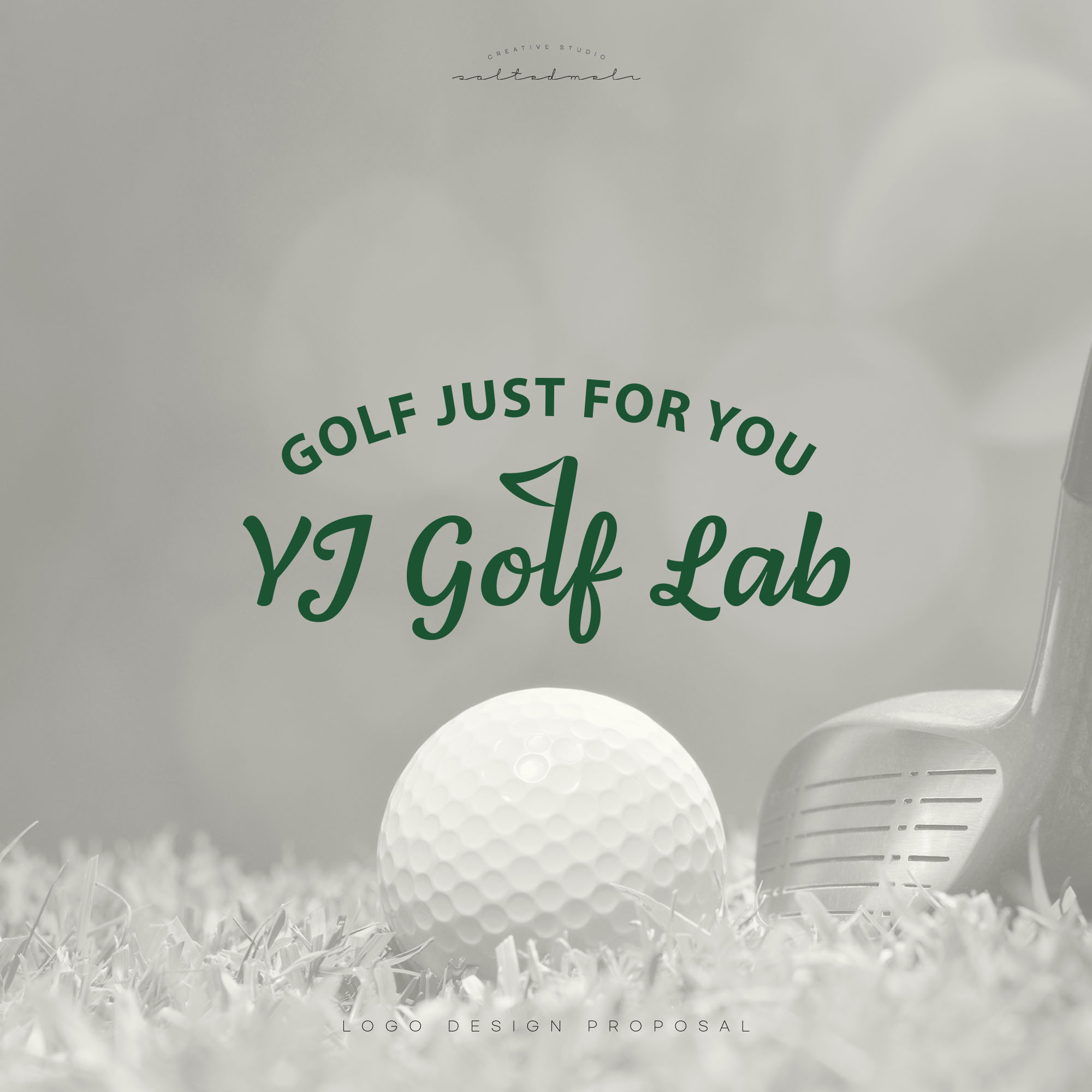 logo design for 'YJ GOLF LAB', 로고 디자인 포트폴리오 - 크몽