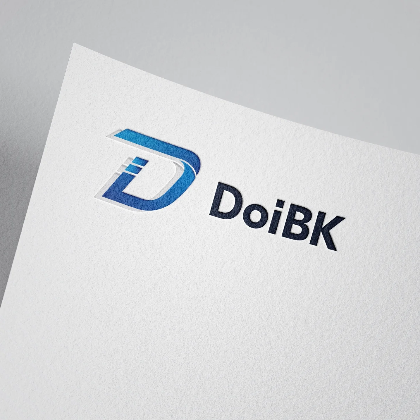 기계 제조업 로고(DoiBK), 로고 디자인 포트폴리오 - 크몽