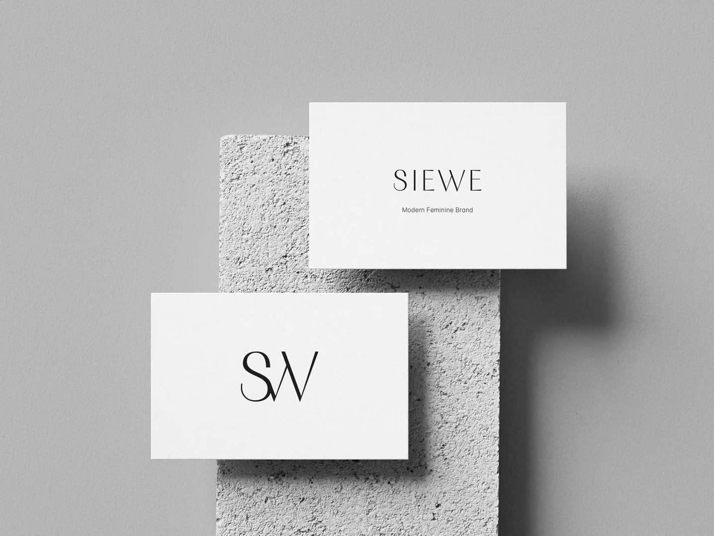 패션 브랜드 로고 [SIEWE], 로고 디자인 포트폴리오 - 크몽