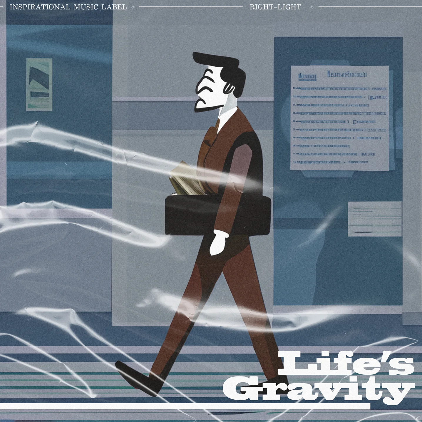 "Life's Gravity" 앨범아트 앨범커버 앨범자켓 앨범표지 아트워크, 앨범커버 포트폴리오 - 크몽